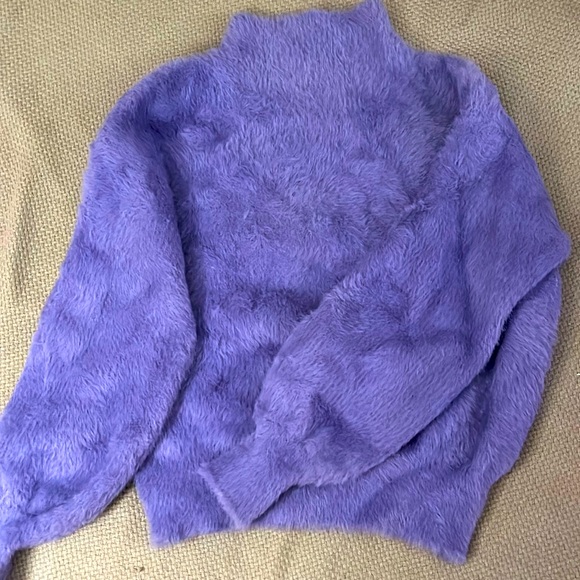 Forever 21 | Sweaters | Fuzzy Purple Sweater | Poshmark